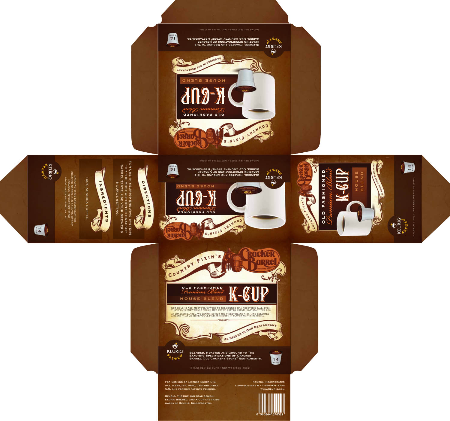 Cracker Barrel K Cup Box Design KW Design Cracker Barrel K Cup Box Design KW Design